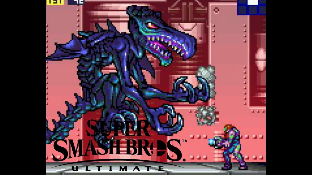 Super Smash Bros Ultimate Ridley Reveal Voice Edition - YouTube