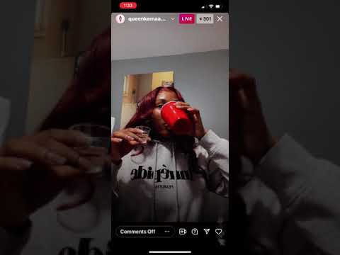 @queenkemaaa_____ on IG live 10/16/2021