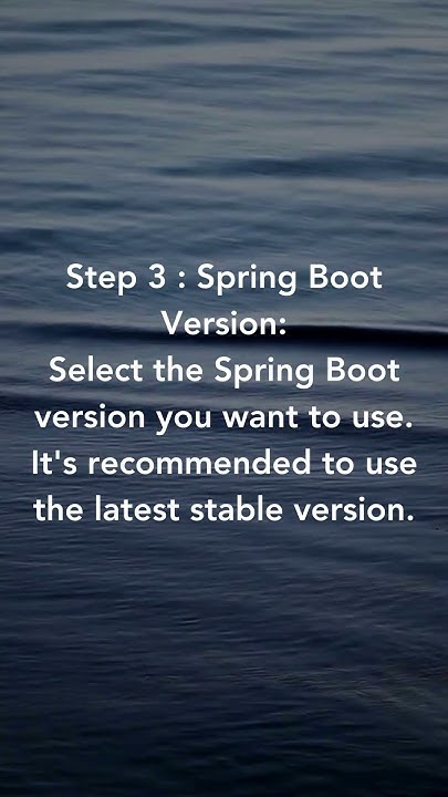 Mastering Spring Boot: How to create a new Spring Boot project # ...