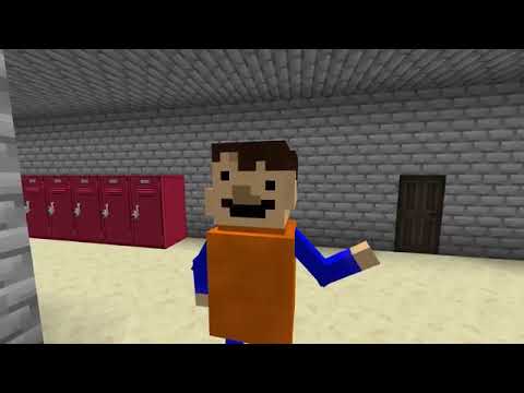 Minecraft AMA Baldi Okulundan Kaçış