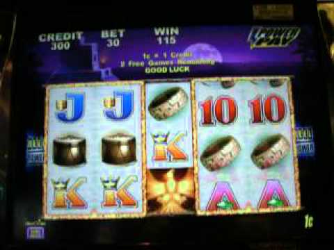 Aristocrat Fire Light slot machine bonus #1 - YouTube