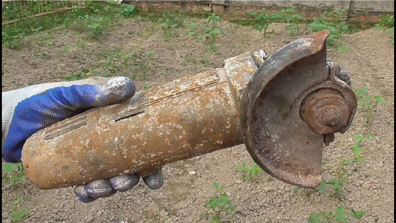 Restoration antique HITACHI Rusty Iron cutter Machines | restore handle ...