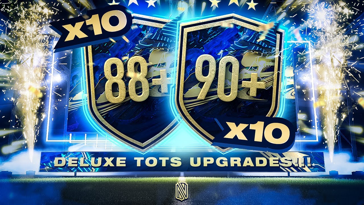10 x 90+ MAJOR TOTS PLAYER PACKS & 10 x 88+ TOTS PLAYER PACKS!!! FIFA ...