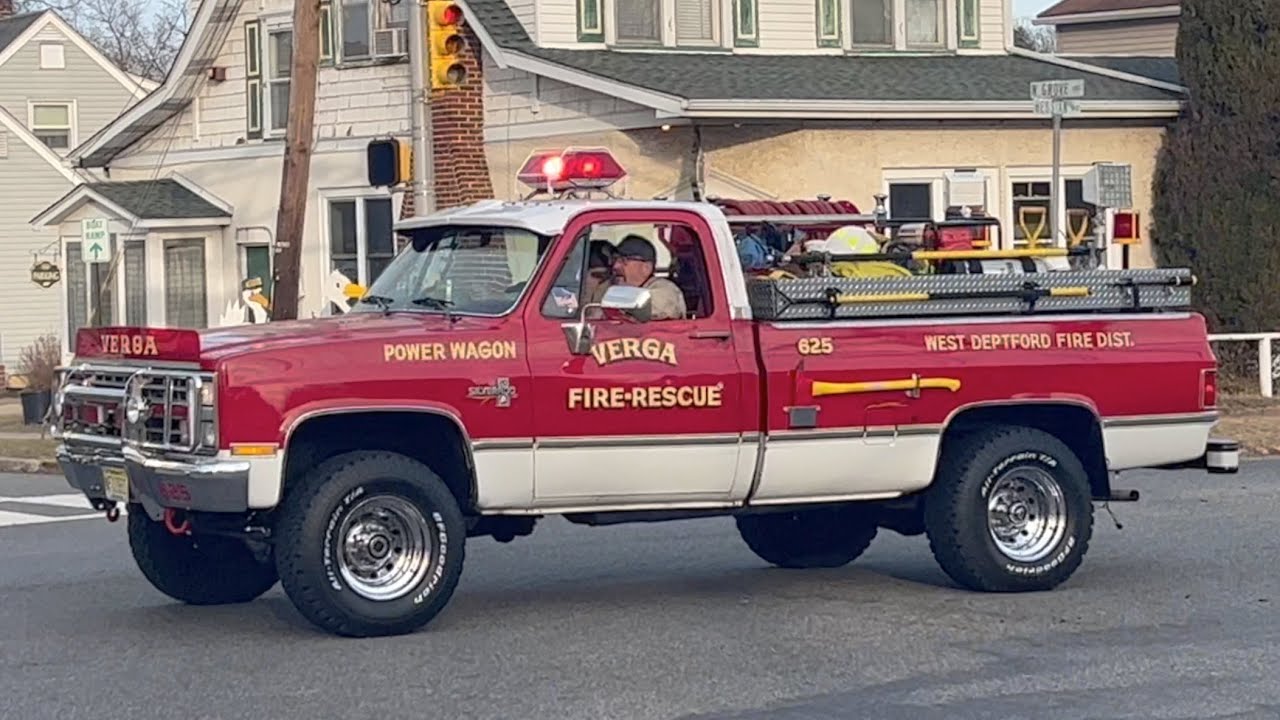 West Deptford Brush 625 (Ex Verga Fire Co) - YouTube