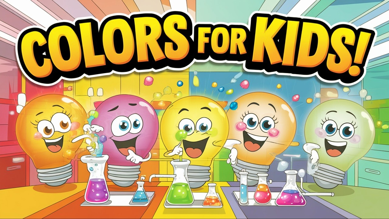 🌈 Fun & Bright! 🎨 Learning FUN Colors for Kids | Color Adventure! - YouTube