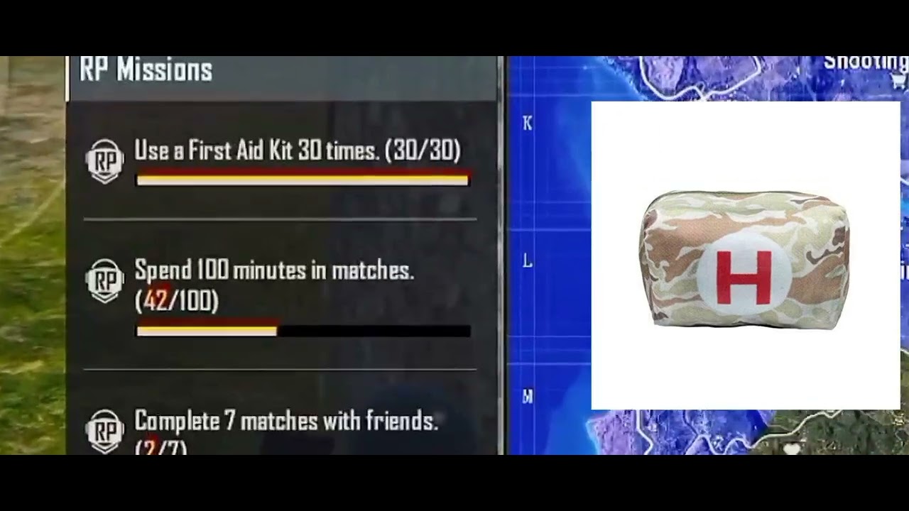 PUBG health kit mission complete in just 2minuts trick #viral #pgmi # ...