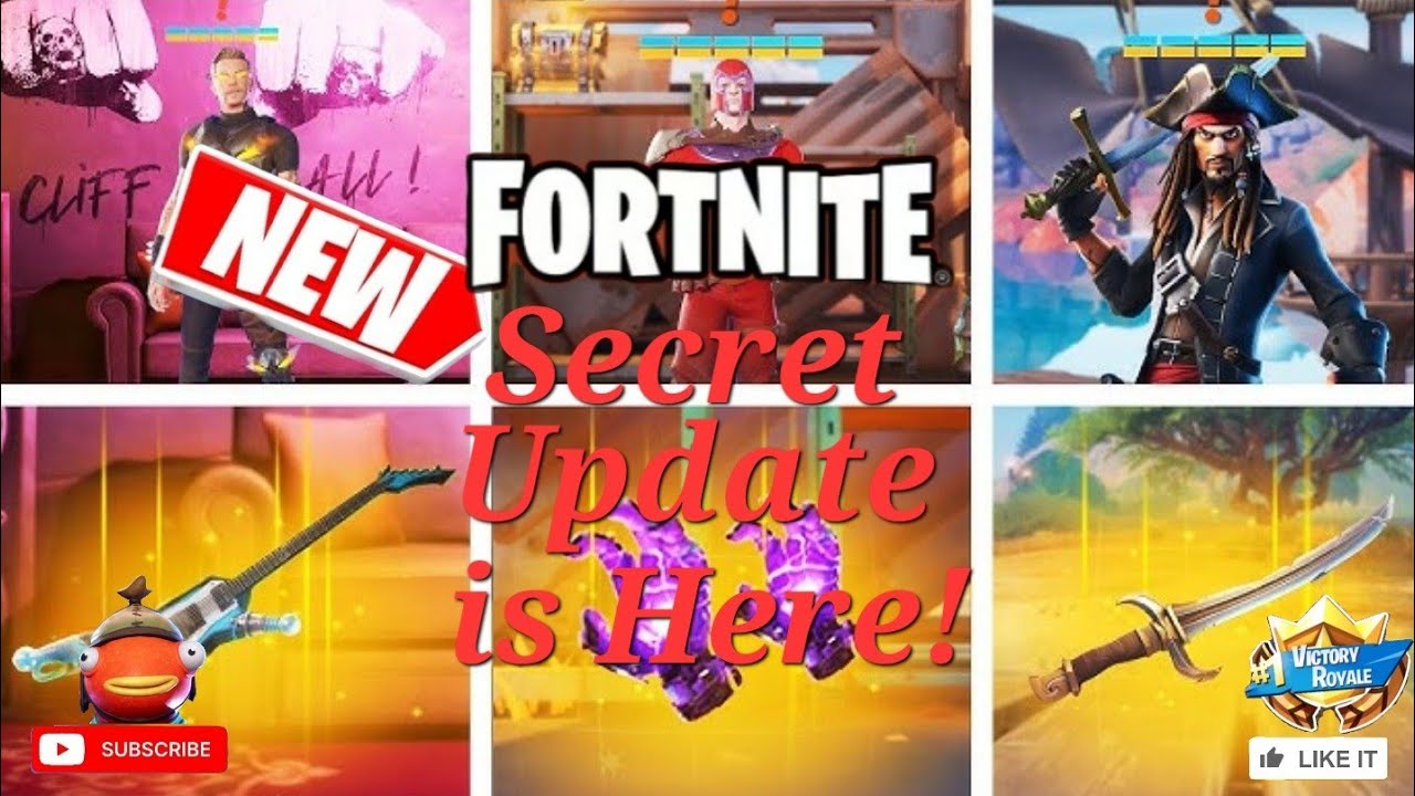 Fortnite *New* Secret Update is Here!!! - YouTube