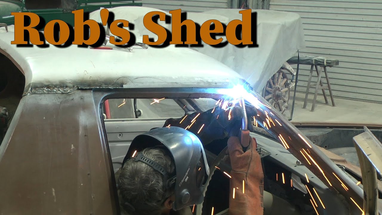 1970 Holden HG ute - roof rust repairs Part 8 - YouTube