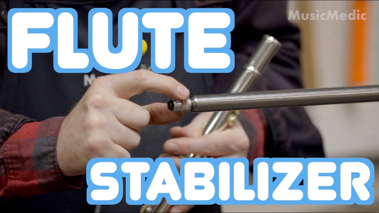 Flute Stabilizer for Ragging, Cleaning and Polishing Flute Body - YouTube