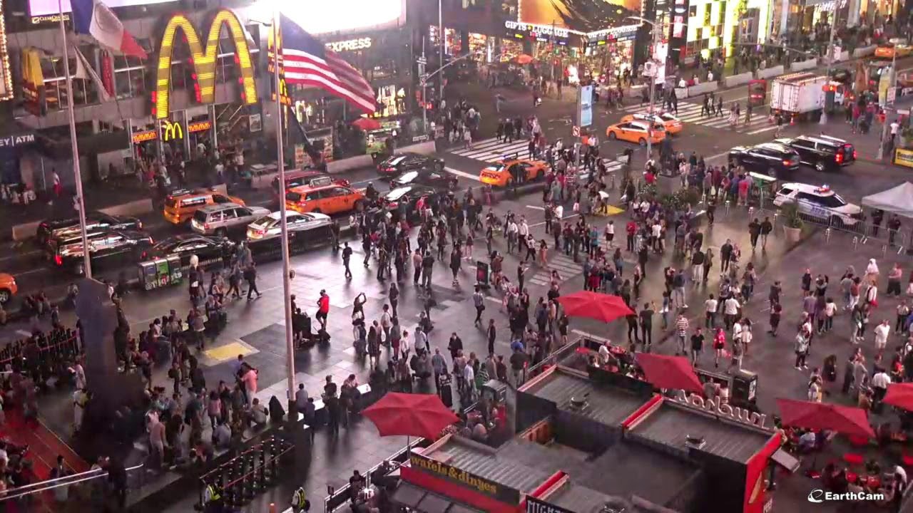 New York City - Time Square Live Camera - YouTube