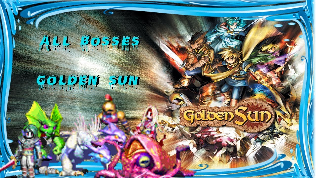 Golden Sun All Bosses - YouTube
