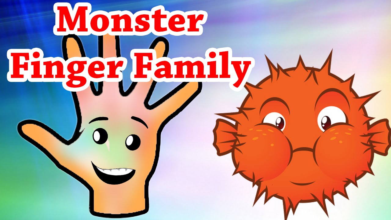 Finger Family | Monster Finger Family Cartoon Animation Nursery Rhymes ...