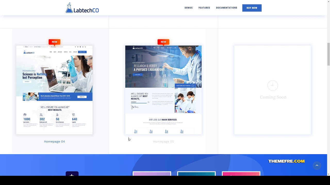 LabtechCO Laboratory amp Science Research WordPress Theme - YouTube