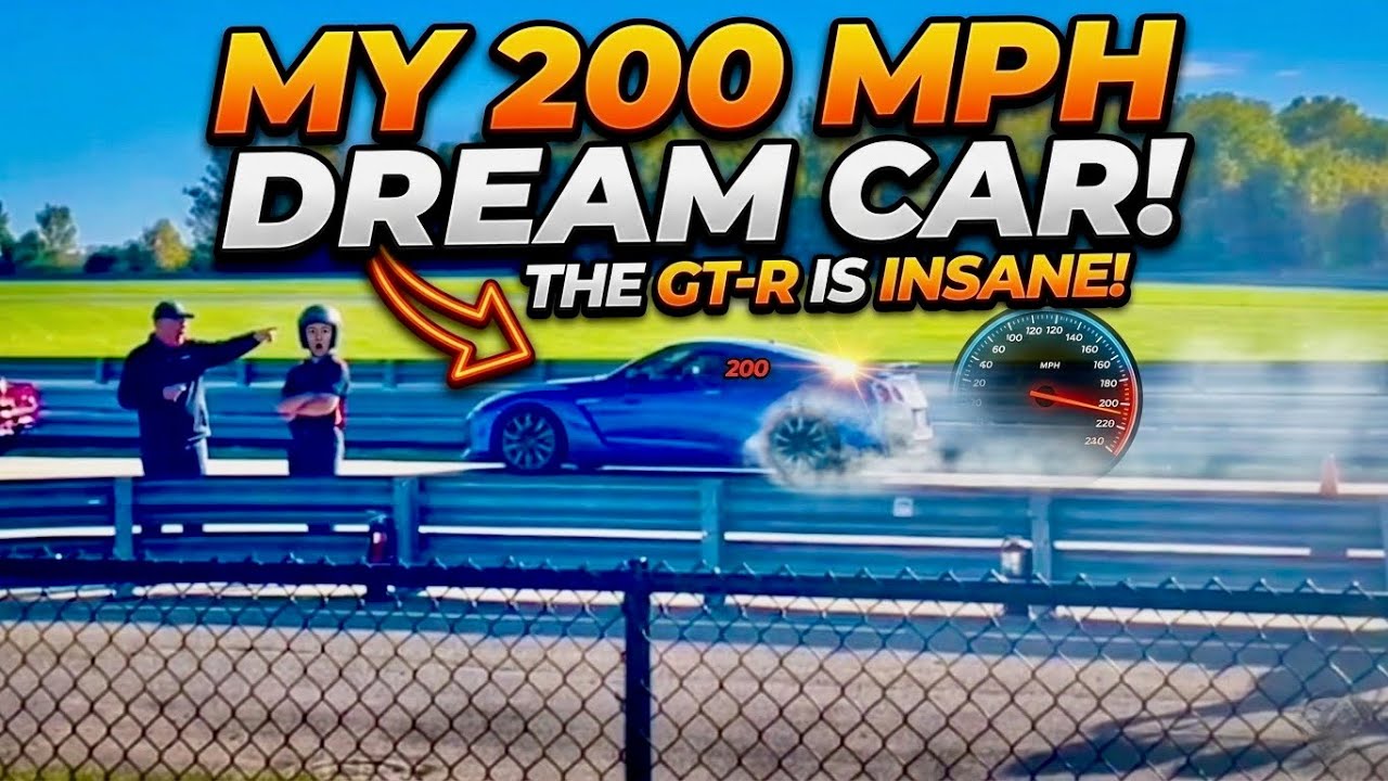 My 200 MPH Dream Car. The GT-R is INSANE! - YouTube