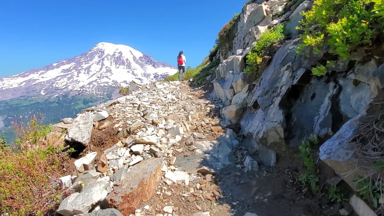 Amazing adventurous hike - Pinnacle and Plummer Peak. Mount Rainier ...