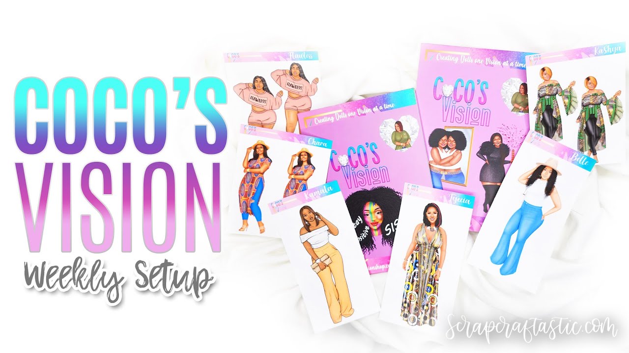 NEW STICKER BOOKS COCO's VISION Flip Through PR Planner Weekly Setup ...