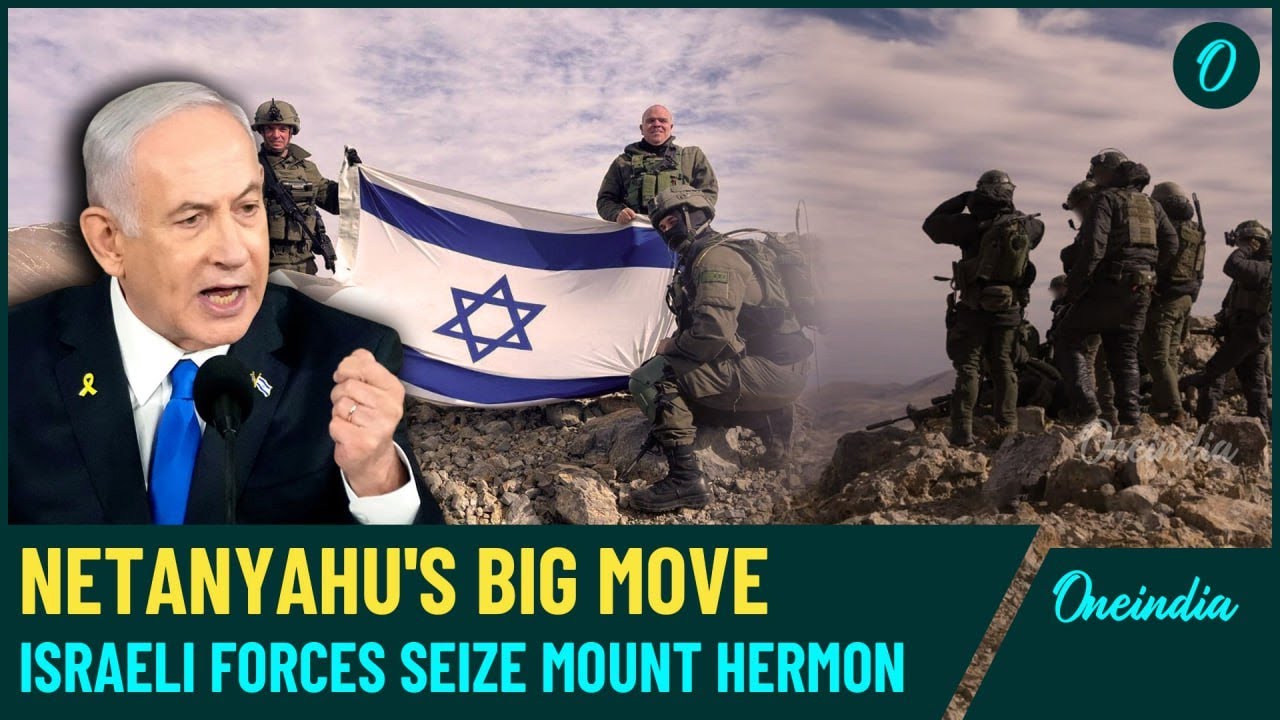 Mount Hermon Under Israeli Control? IDF Tanks and Troops Penetrate Deep ...