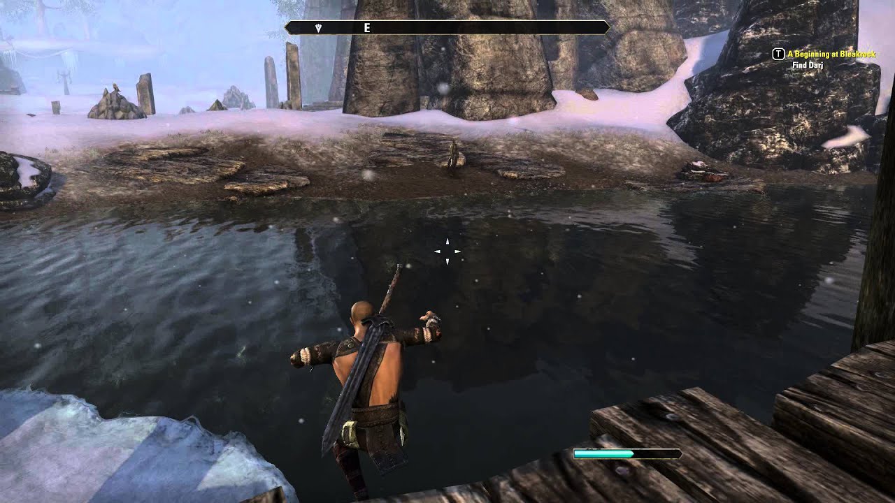 Elder Scrolls Online - Bleakrock CE Treasure Map Location - YouTube