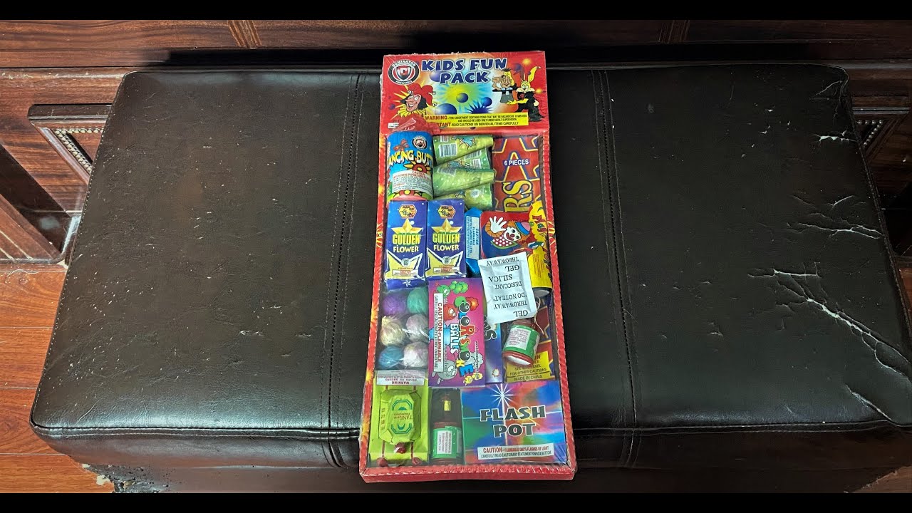Dominator Fireworks - Kids Fun Pack Assortment Unboxing - YouTube