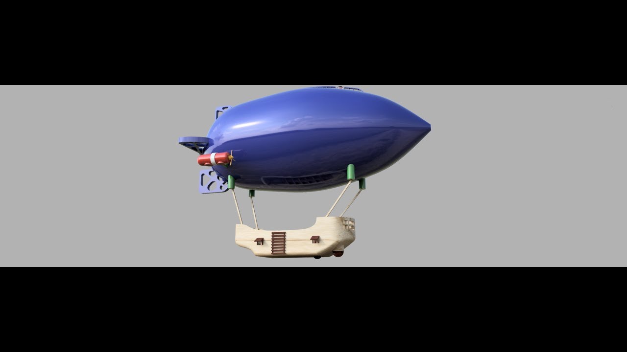 Modeling an airship in Fusion 360 / Timelapse - YouTube