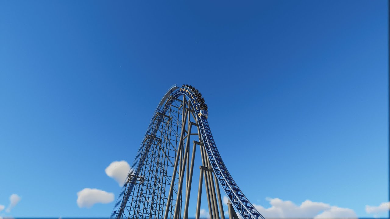 Planet Coaster 2 Intamin Mega Coaster - YouTube