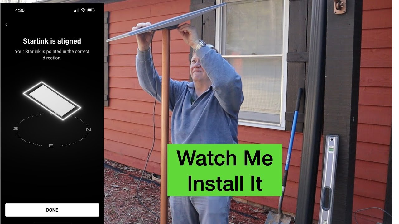 Walk Through Our Starlink Installation With Me - YouTube