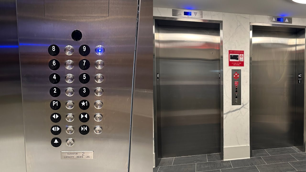 FASTEST IN COLLEGE PARK! NEW TK Evolution 200 Elevators | The Standard ...