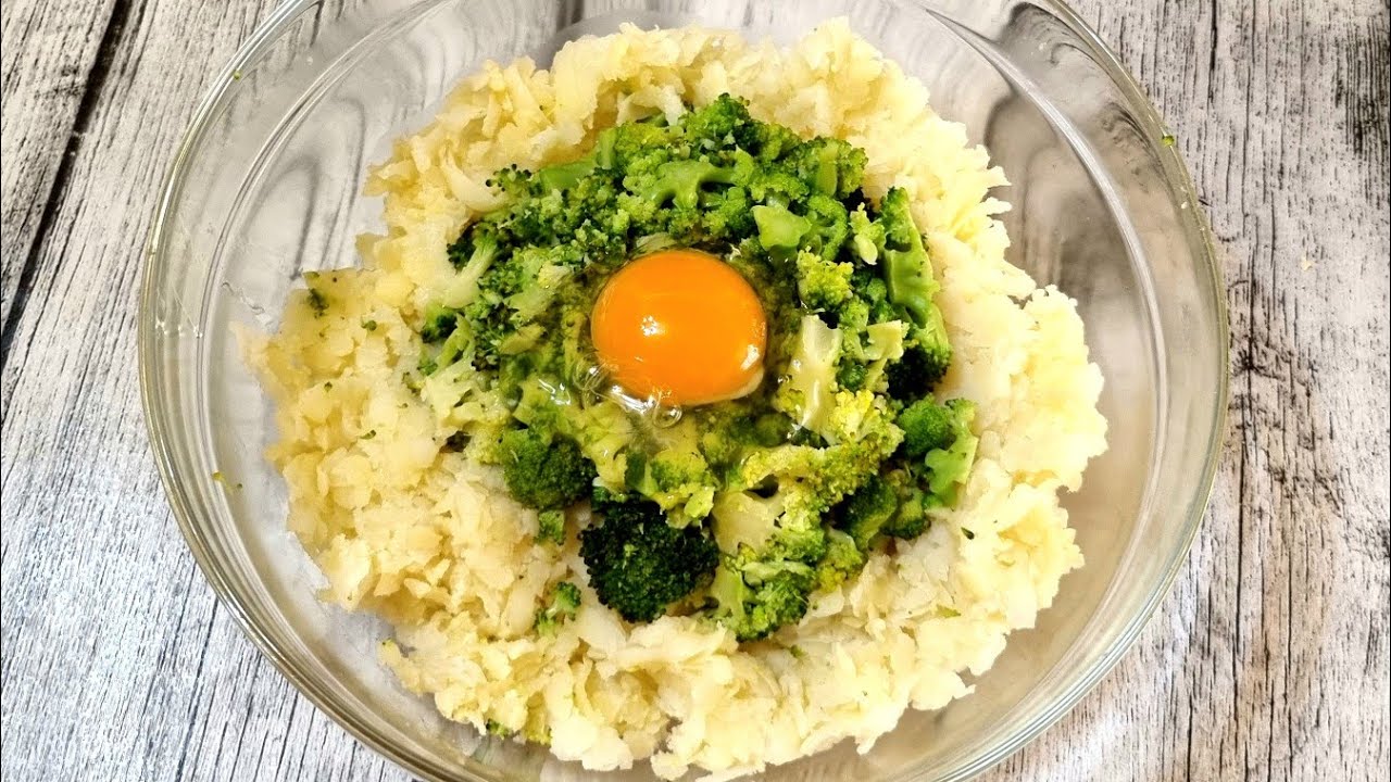 Amazing broccoli and potato recipe! Fast and tasty - YouTube