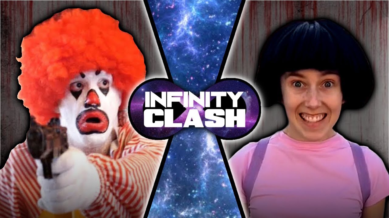 Ronald McDonald VS Creepy Dora! (Rackaracka/joshiiwuh) Infinity Clash ...