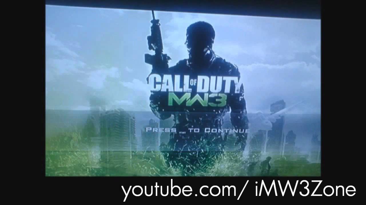 Modern Warfare 3 Full Main Menu Leaked! - YouTube