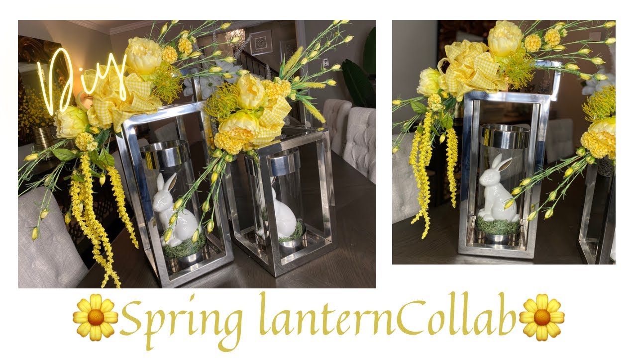 SPRING LANTERN COLLAB 2021! HOW TO DECORATE YOUR LANTERN FOR SPRING! # ...