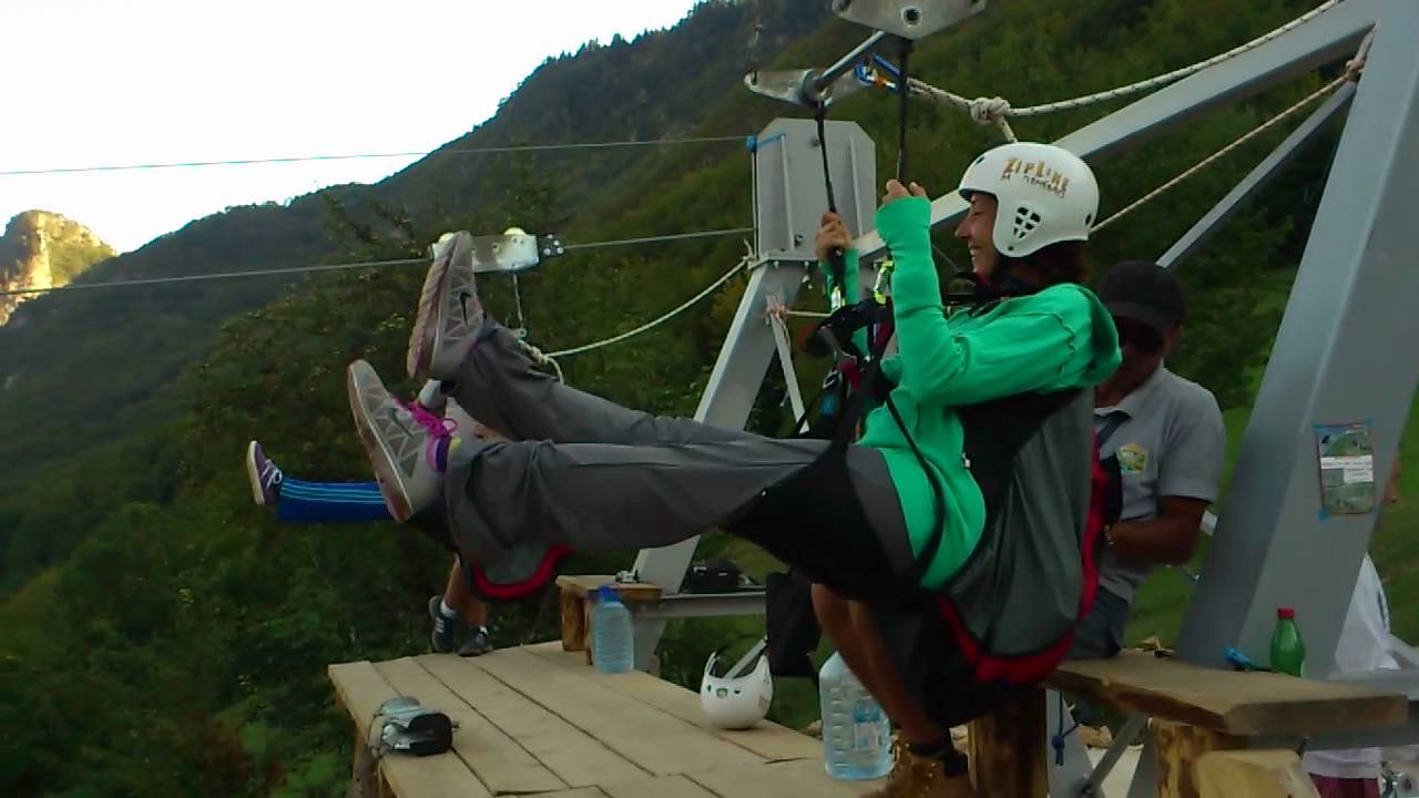 Zip Line, Đurđevića Tara - YouTube