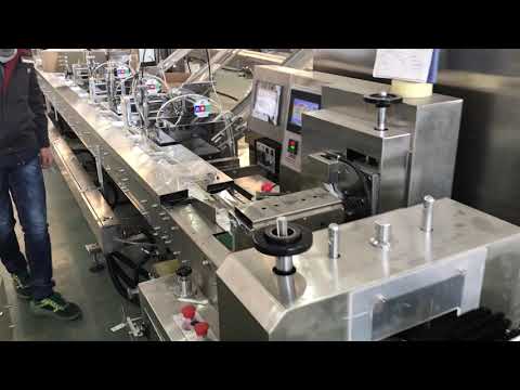 PLASTIK ÇATAL KAŞIK KÜRDAN PEÇETE YEMEK SETLERİ PAKETLEME MAKINASI