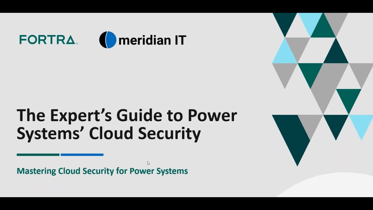 'The Expert’s Guide to Power Systems Cloud Security,' presented by ...
