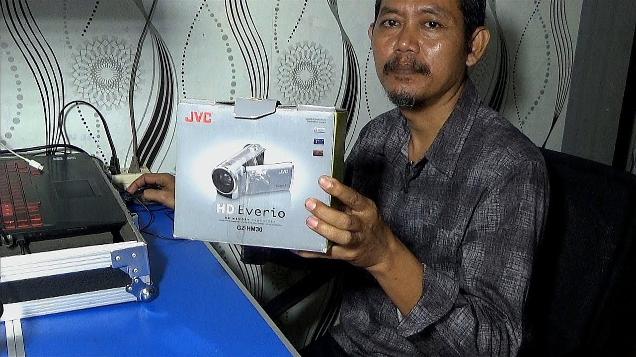 🔴REVIEW & UNBOXING HANDYCAM JVC HD EVERIO GZ-HM30 UNTUK LIVE STREAMING ...
