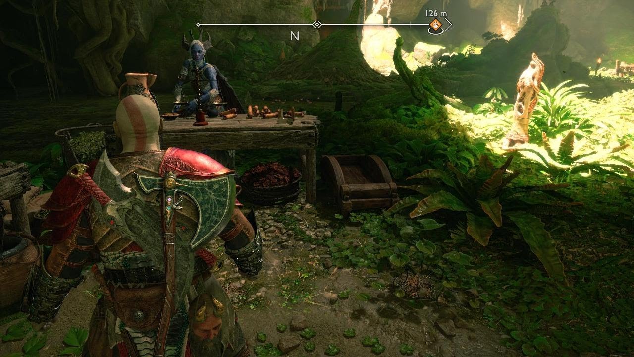 God of War Ragnarök: Informing Byggvir & Beyla about The Book - YouTube