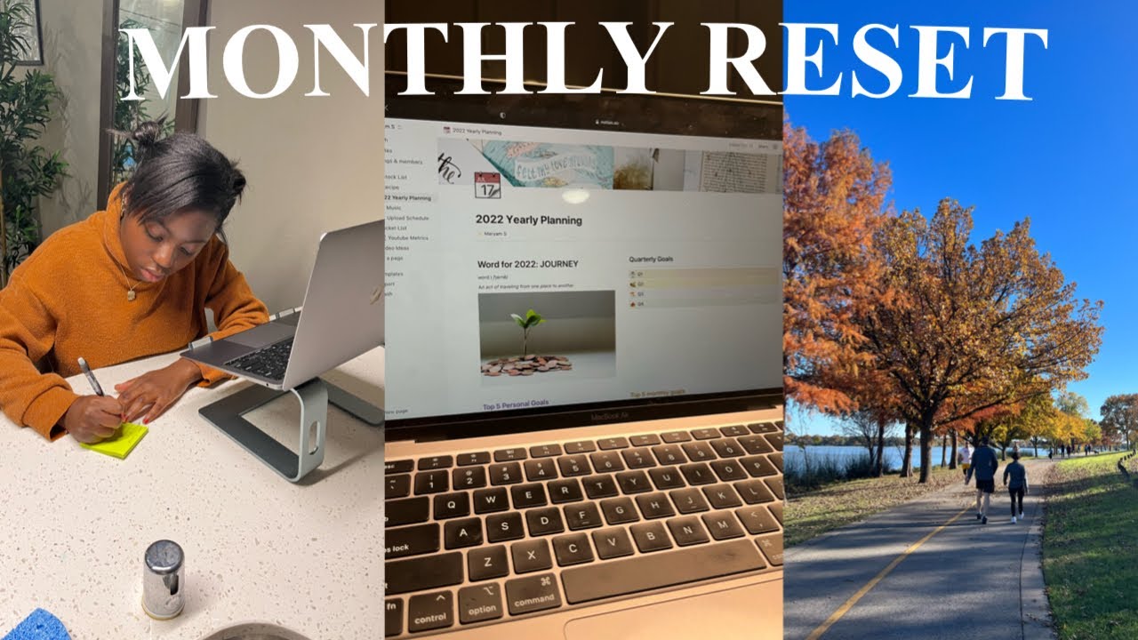 DECEMBER MONTHLY RESET | budget, goals, monthly favorites - YouTube