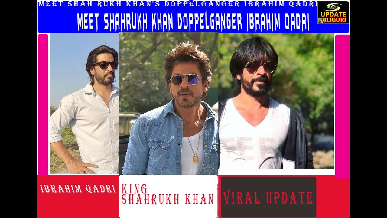 Meet ShahRukh Khan doppelganger Ibrahim Qadri - YouTube