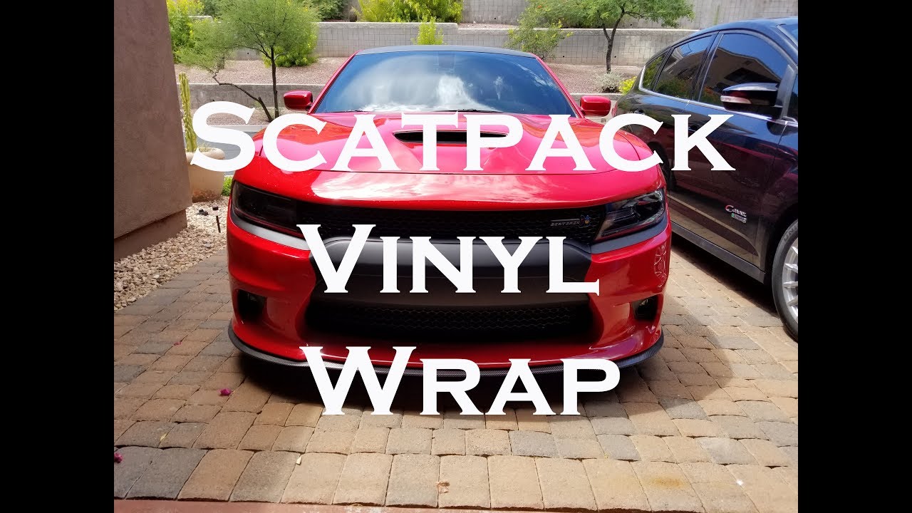 Vinyl wrap protection for a Scatpack, Daytona, SRT or Hellcat front end ...