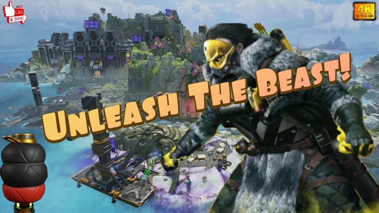 Unleashing The Beast! Aggressive Caustic Gameplay! Apex Legends Season ...