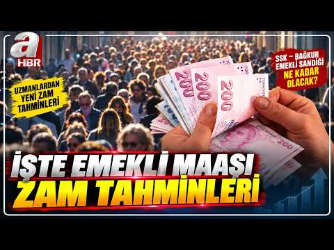 Emekli Zammında 4 Senaryo! Emekli Maaşları Ne Kadar Olacak? | A Haber