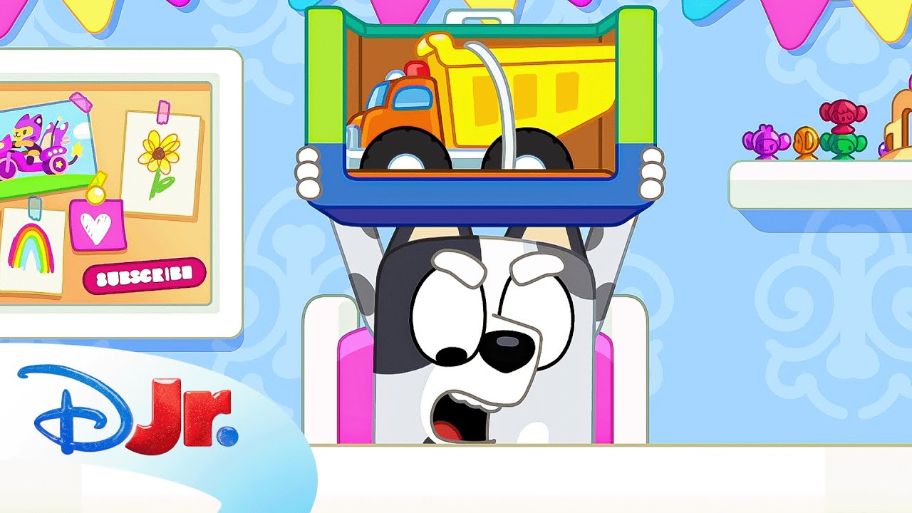 FULL BLUEY MINISODE | Muffin Unboxing | @disneyjr - YouTube