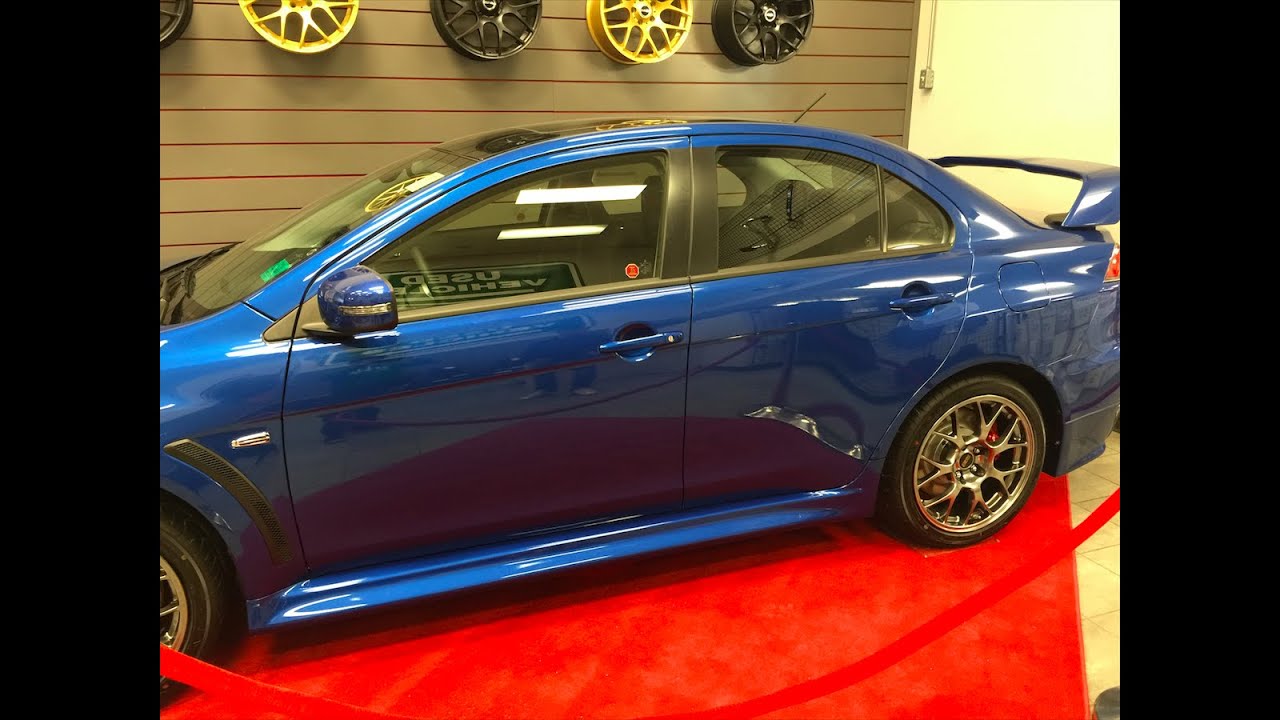 Overview of the Final Edition Evo X + How it was made - YouTube