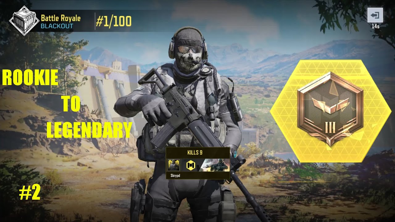 ROOKIE TO LEGENDARY | Cod MOBILE | Battle Royale | No Commentary | #2 ...