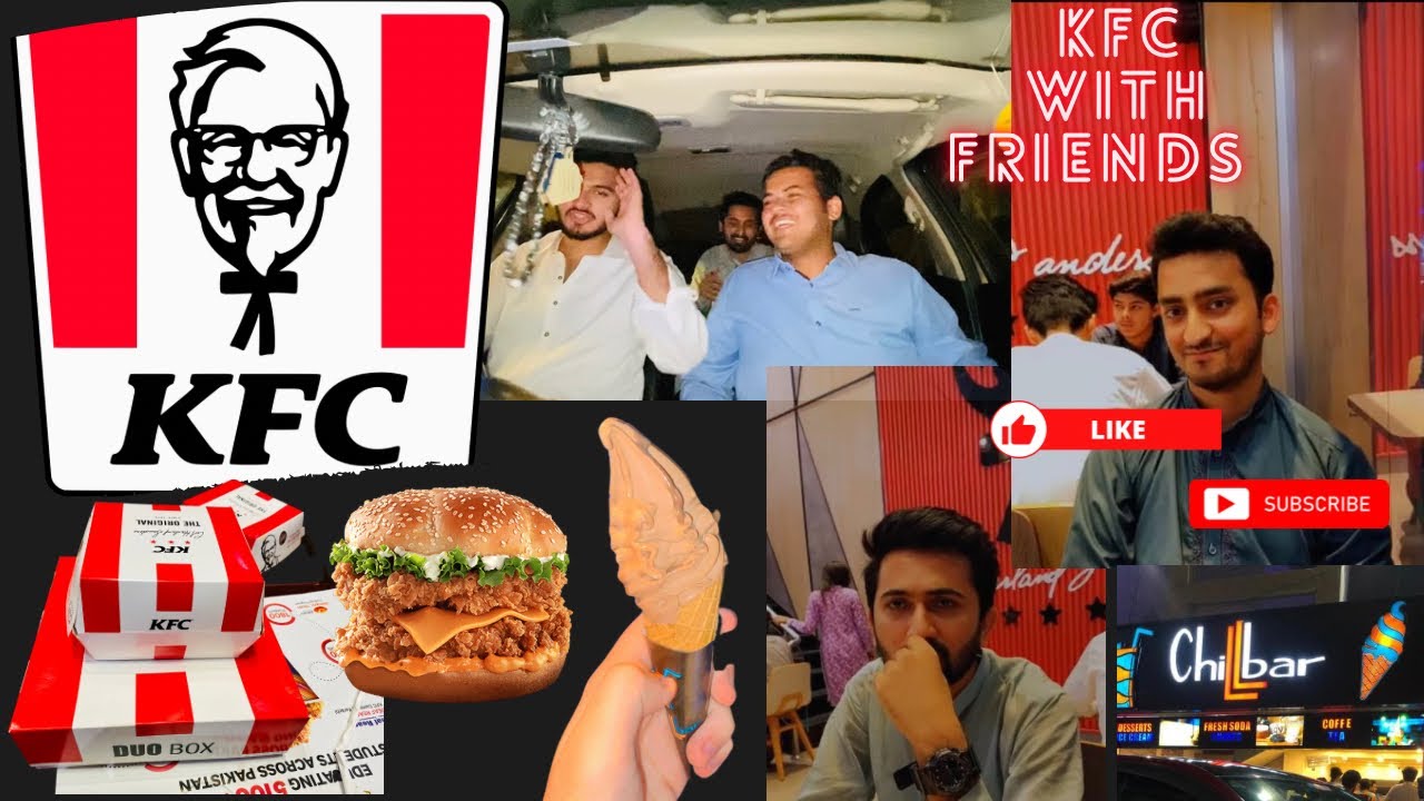 EATING KFC SIGNATURE FRIED CHICKEN&MIGHTY ZINGER WITH FRIENDS AT KFC ...