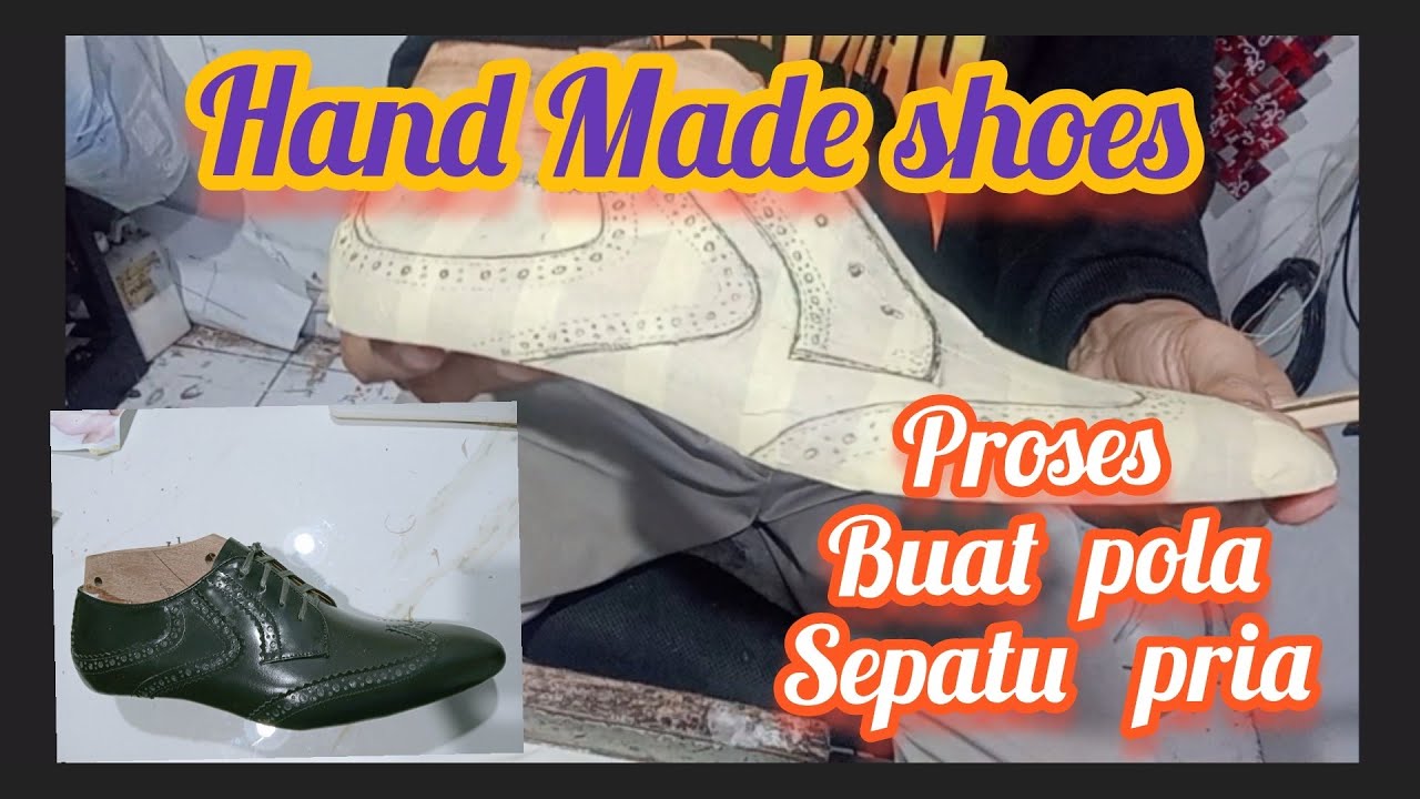 handmade shoes for men /How to make fattern shoes - YouTube