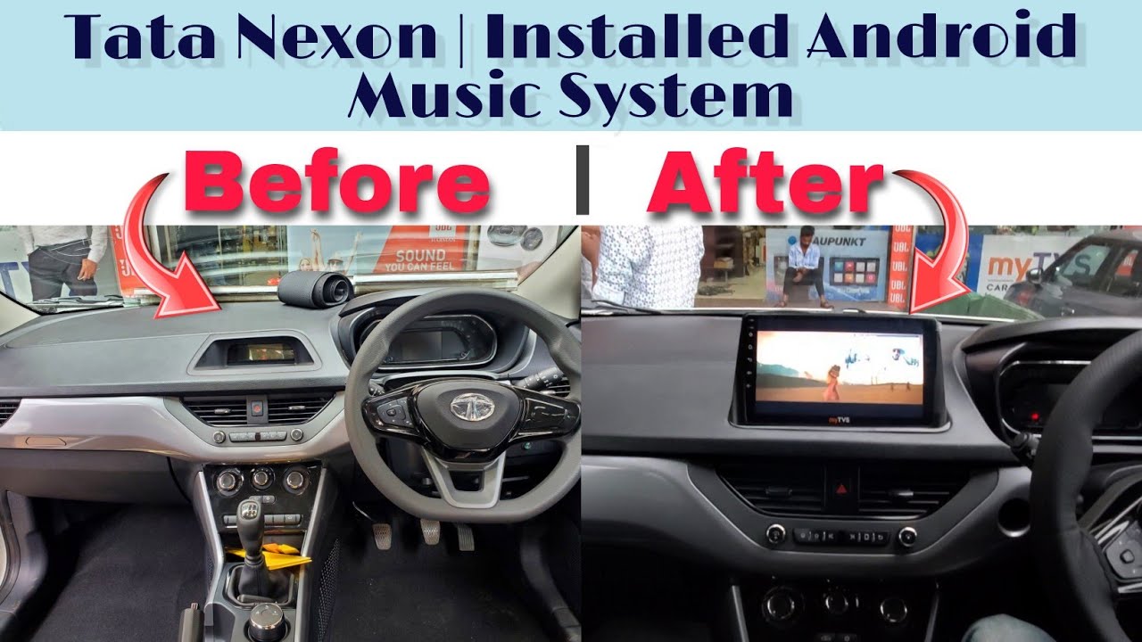 Nexon | Installed My TVS Android Music System #nexon #car #accessories ...