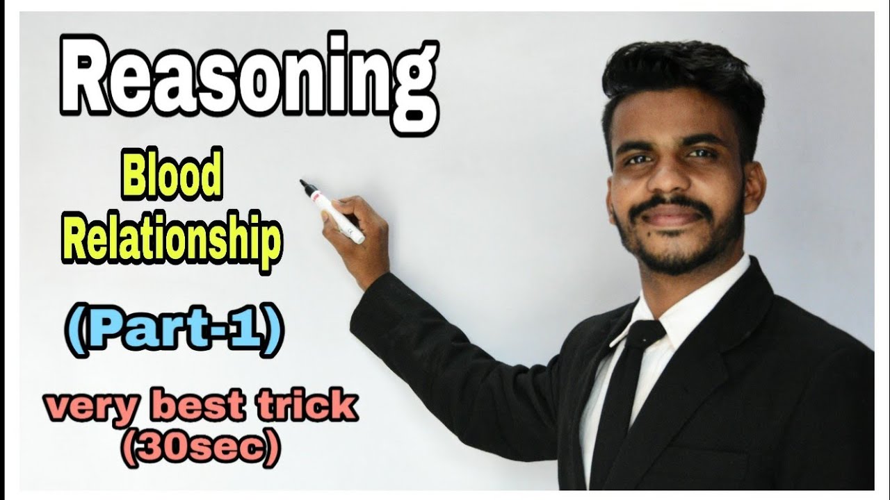 Reasoning| Blood Relationship | Basic class (part-1) - YouTube