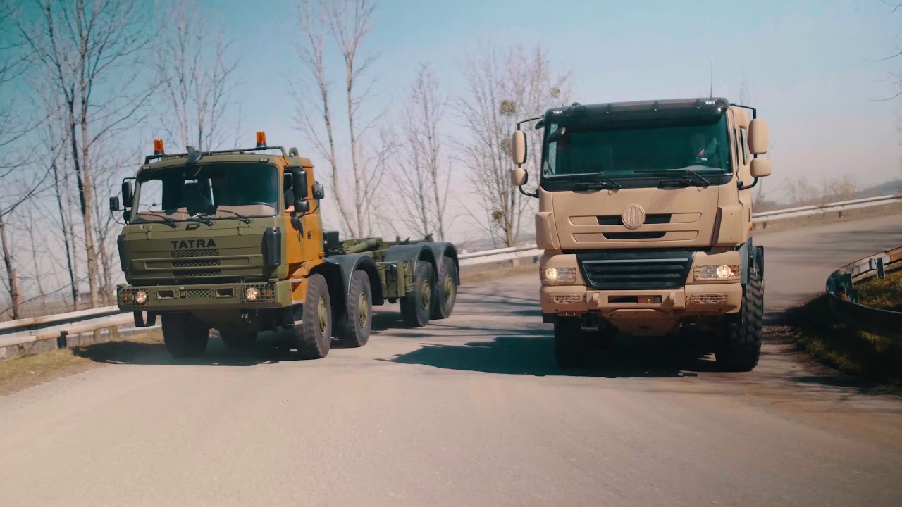 8x8 TATRA PHOENIX & TATRA TERRA TRACTORS [EN] - YouTube