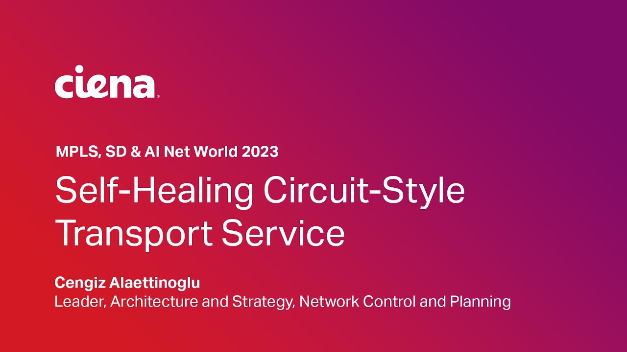 Self-Healing Circuit-Style Transport Service with Segment Routing - YouTube